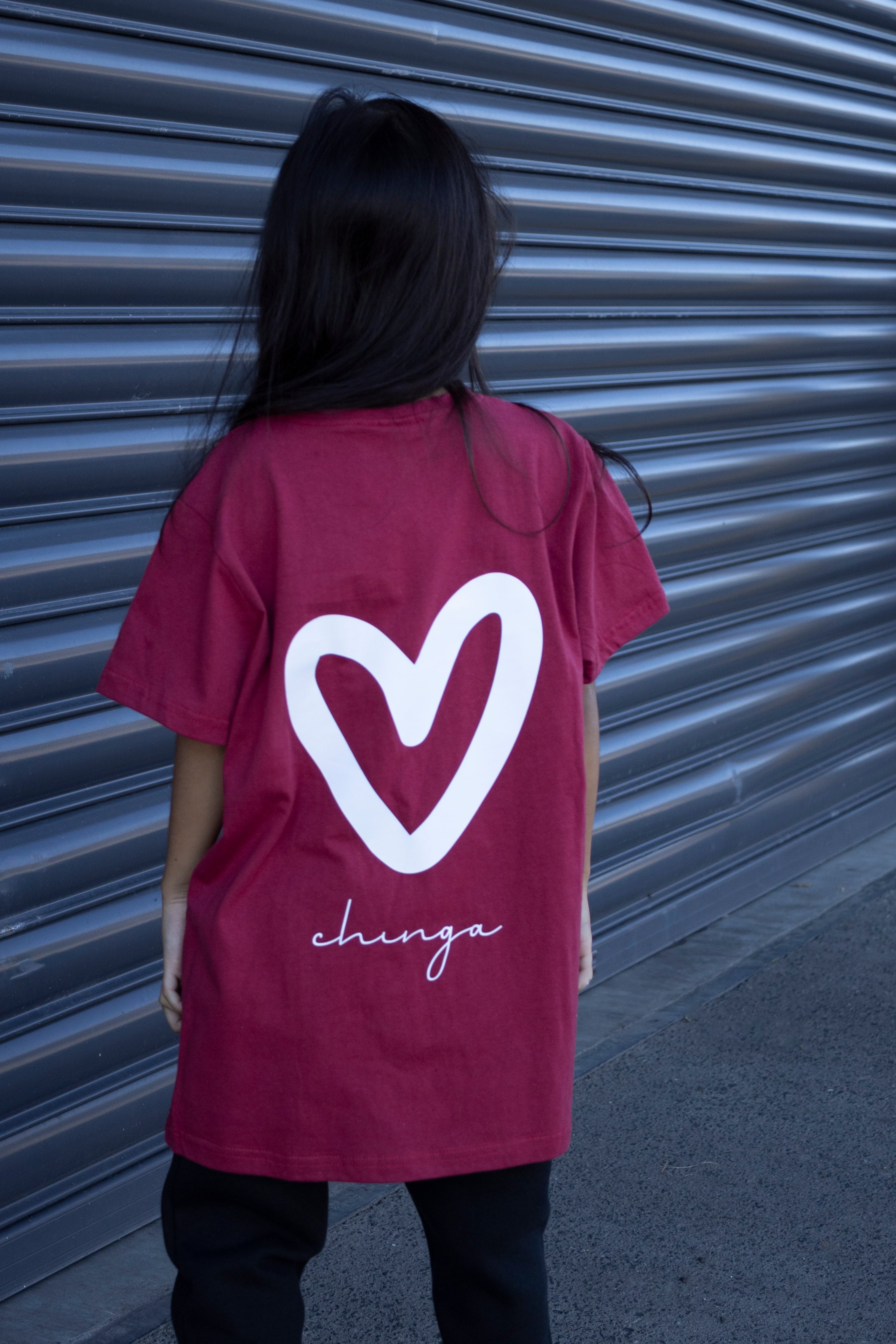 LAURA TEE RED – Chinga Clothing