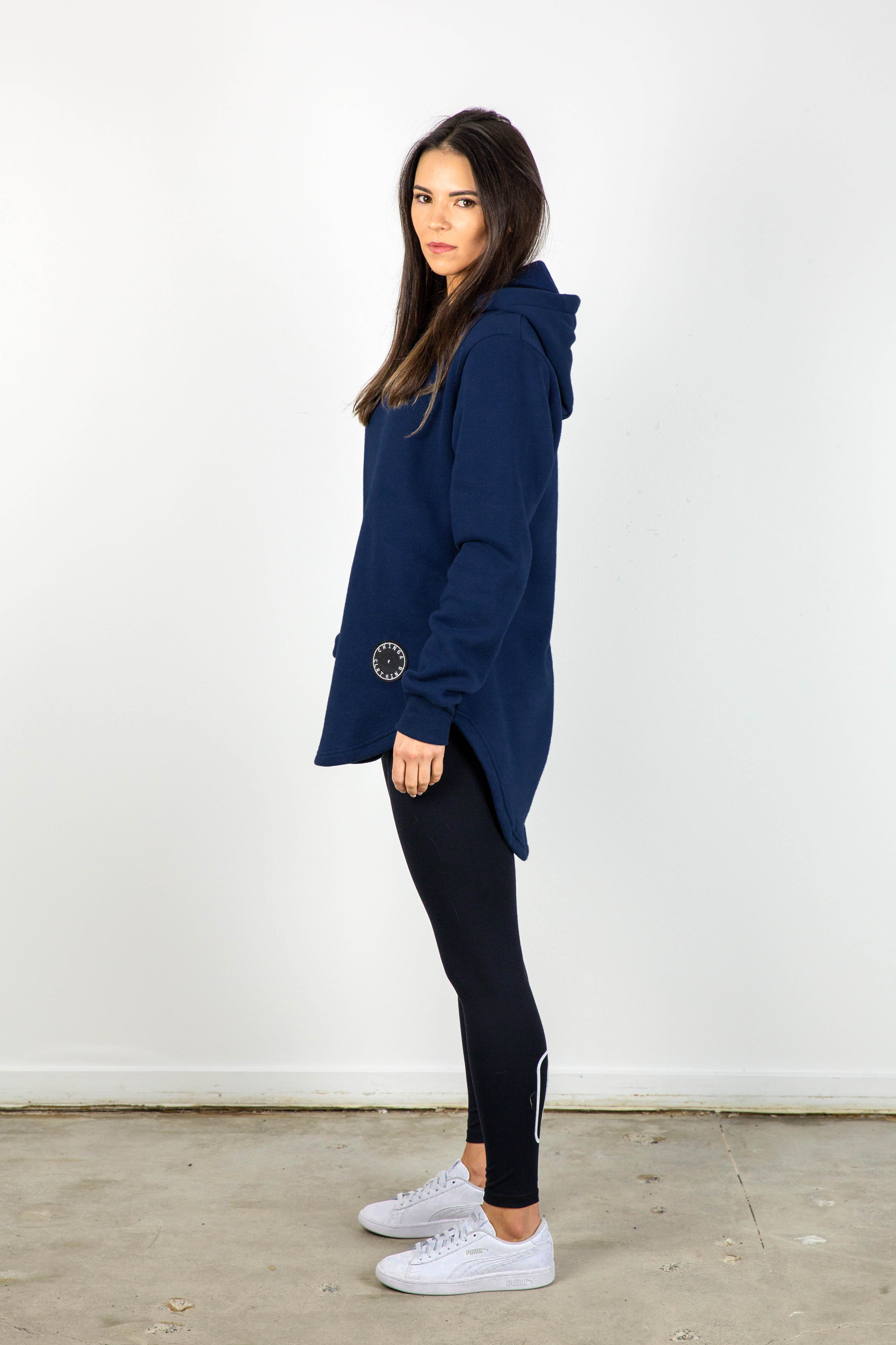 ESSENTIAL HOODY NAVY – Chinga Clothing